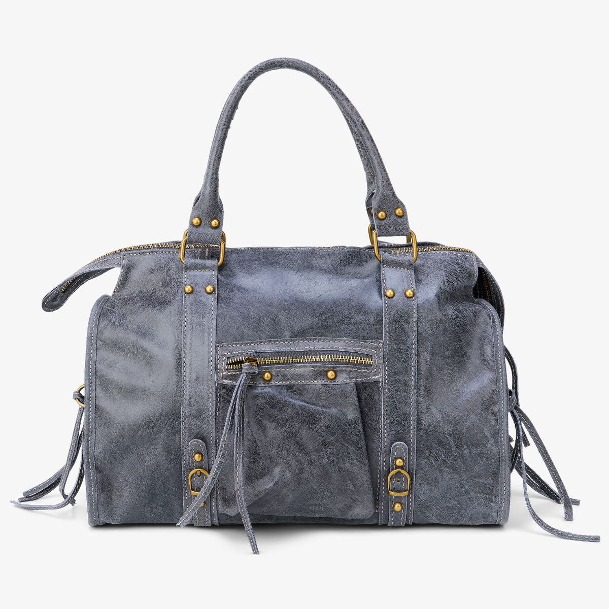 It girl bag vintage blue – Francisbyfb